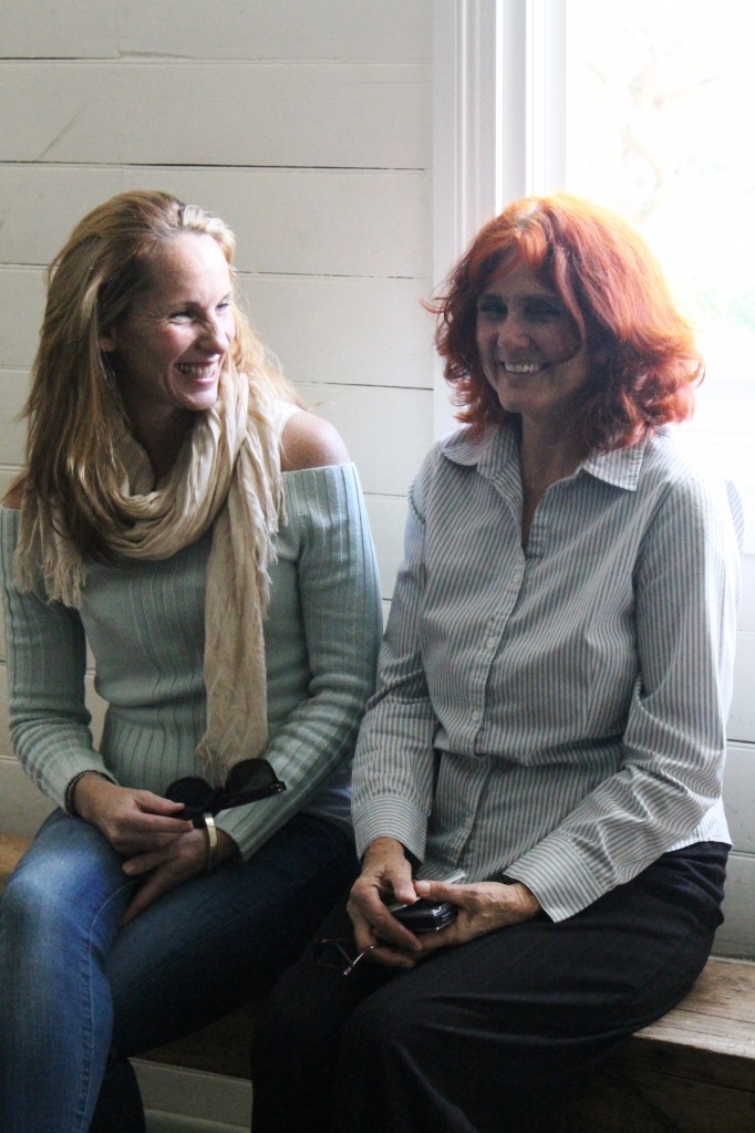 Bec Brown with Rose Wanchap at the Home Ownership Workshop 2 - Byron ...