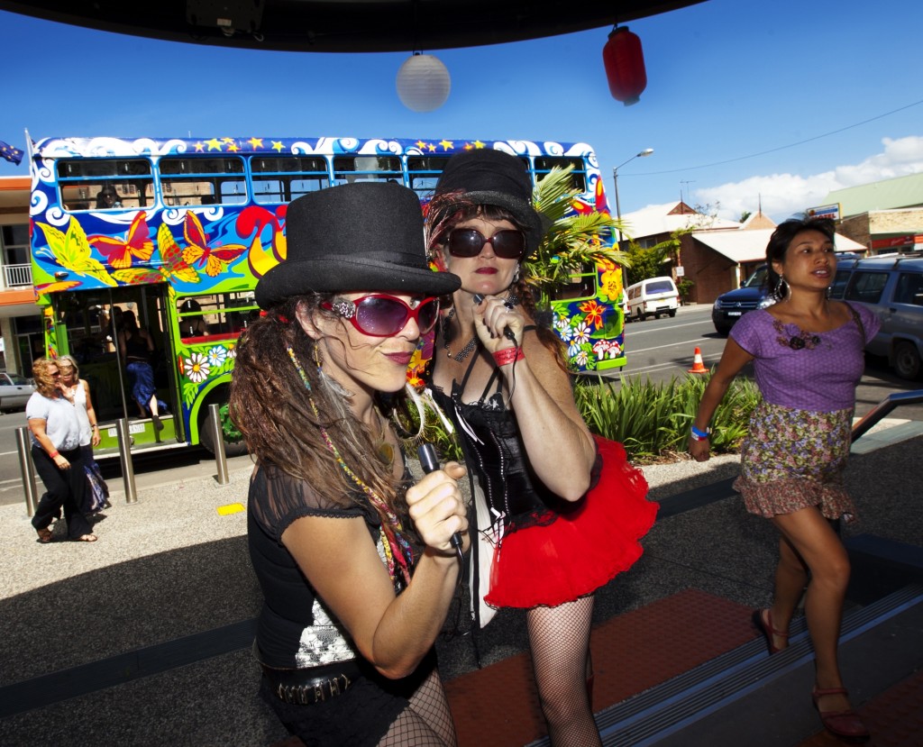 The Magic Bus experience, part of the competition prize pack - Byron ...