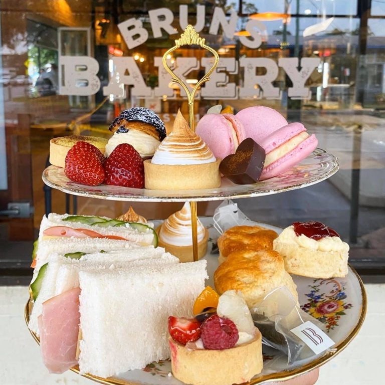 High Tea from the Bruns Bakery at home for Mothers Day - Byron Bay Blog