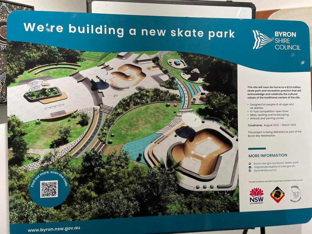 Works on Byron Bay’s $2.6m skate park project get underway - Byron Bay Blog